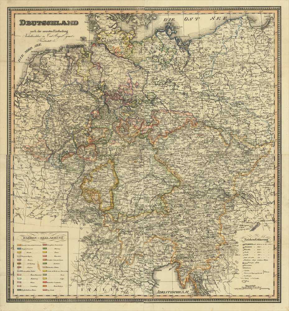 Antique maps of Germany - index of old maps | Bergbook