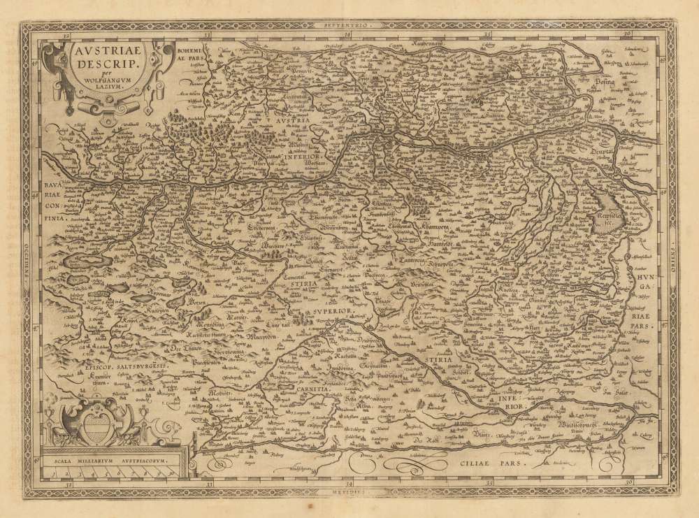 Antique Maps of Austria | Bergbook