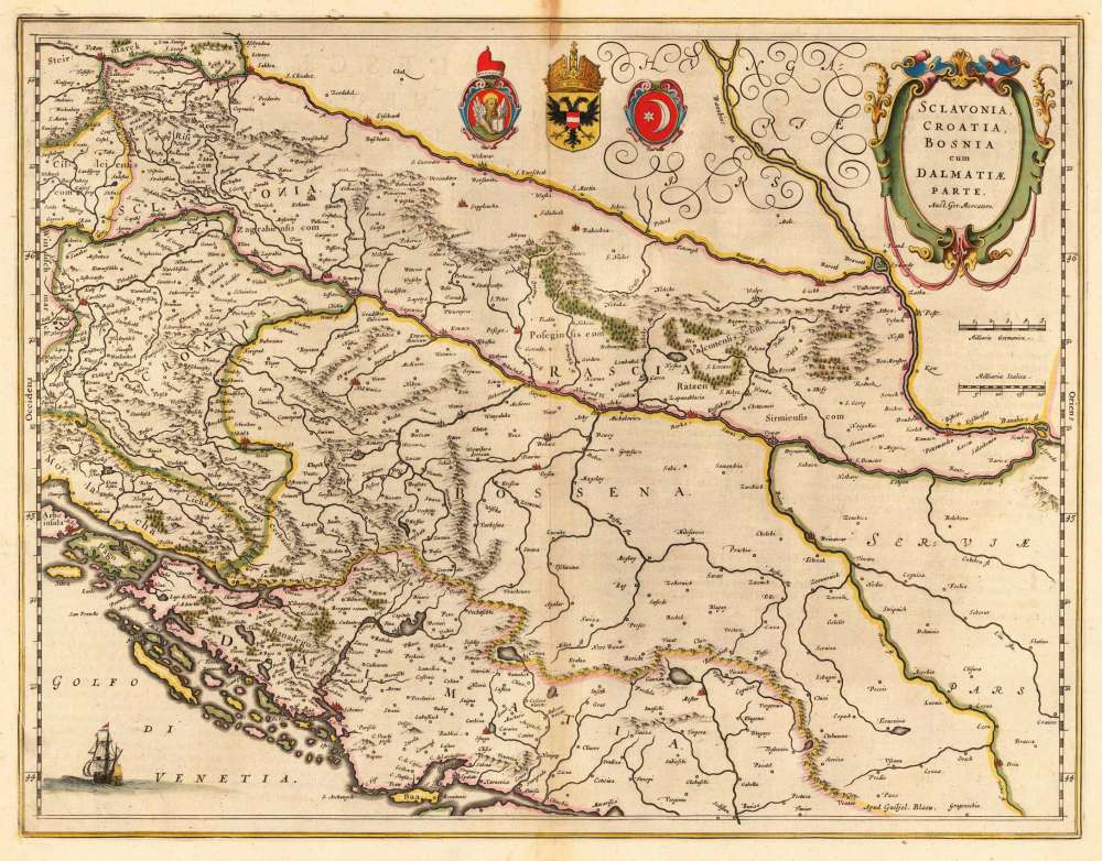 Slavonia | Europe | Antique Maps | Bergbook