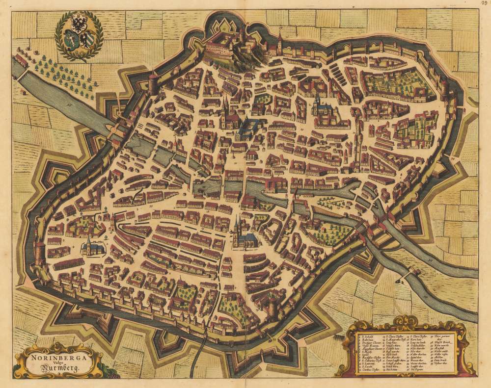 Franconia | Bavaria | Germany | Europe | Antique Maps | Bergbook