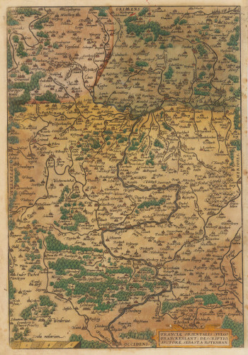 Franconia | Bavaria | Germany | Europe | Antique Maps | Bergbook