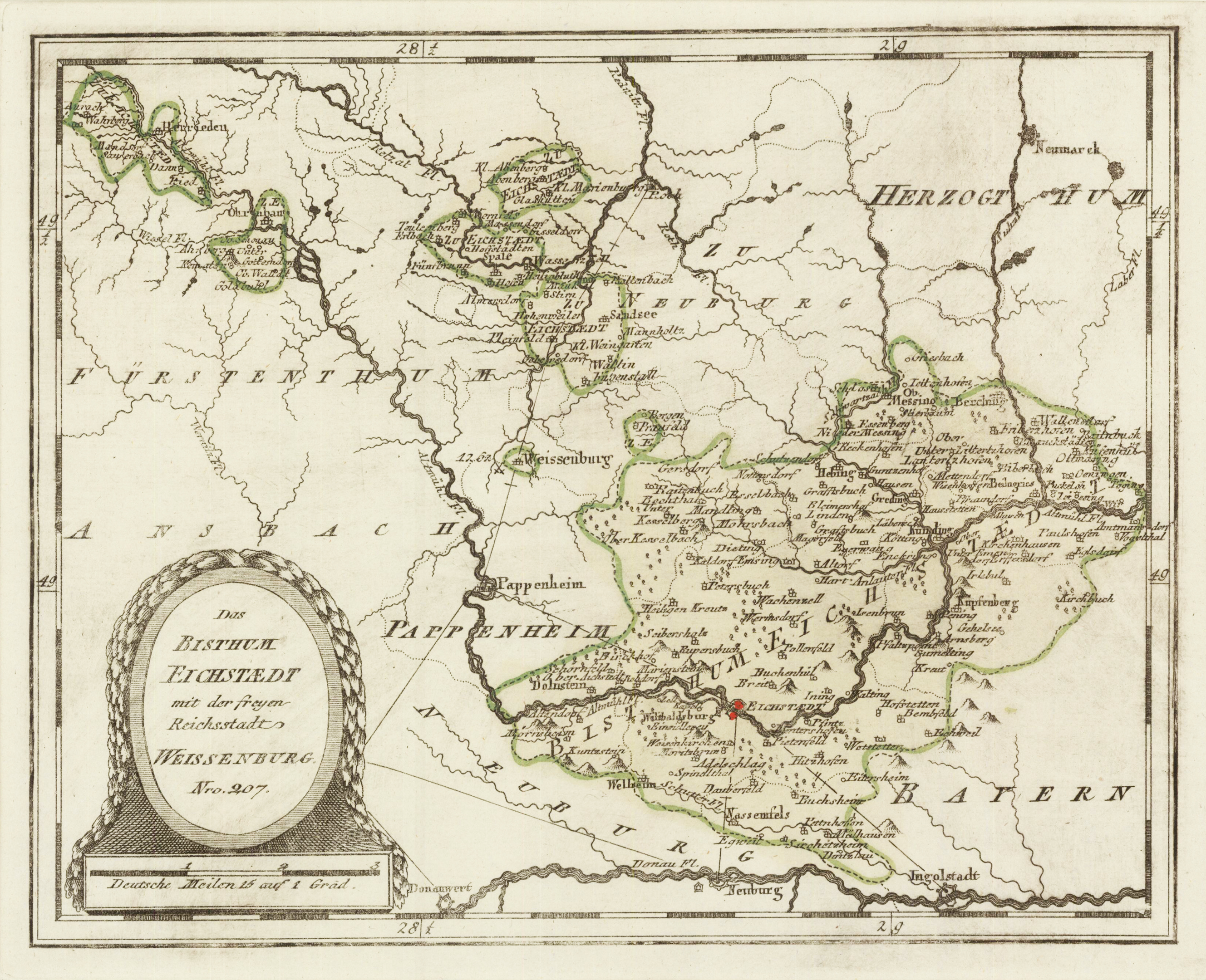 32755 | Reilly, Franz Johann Josef von | Das Bisthum Eichstaedt mit der ...