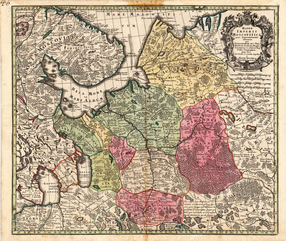 Moscovia | Russia | Asia & Pacific | Antique Maps | Bergbook