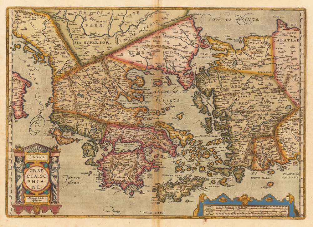 Antique maps of Greece, historic sea charts - index of old maps | Bergbook