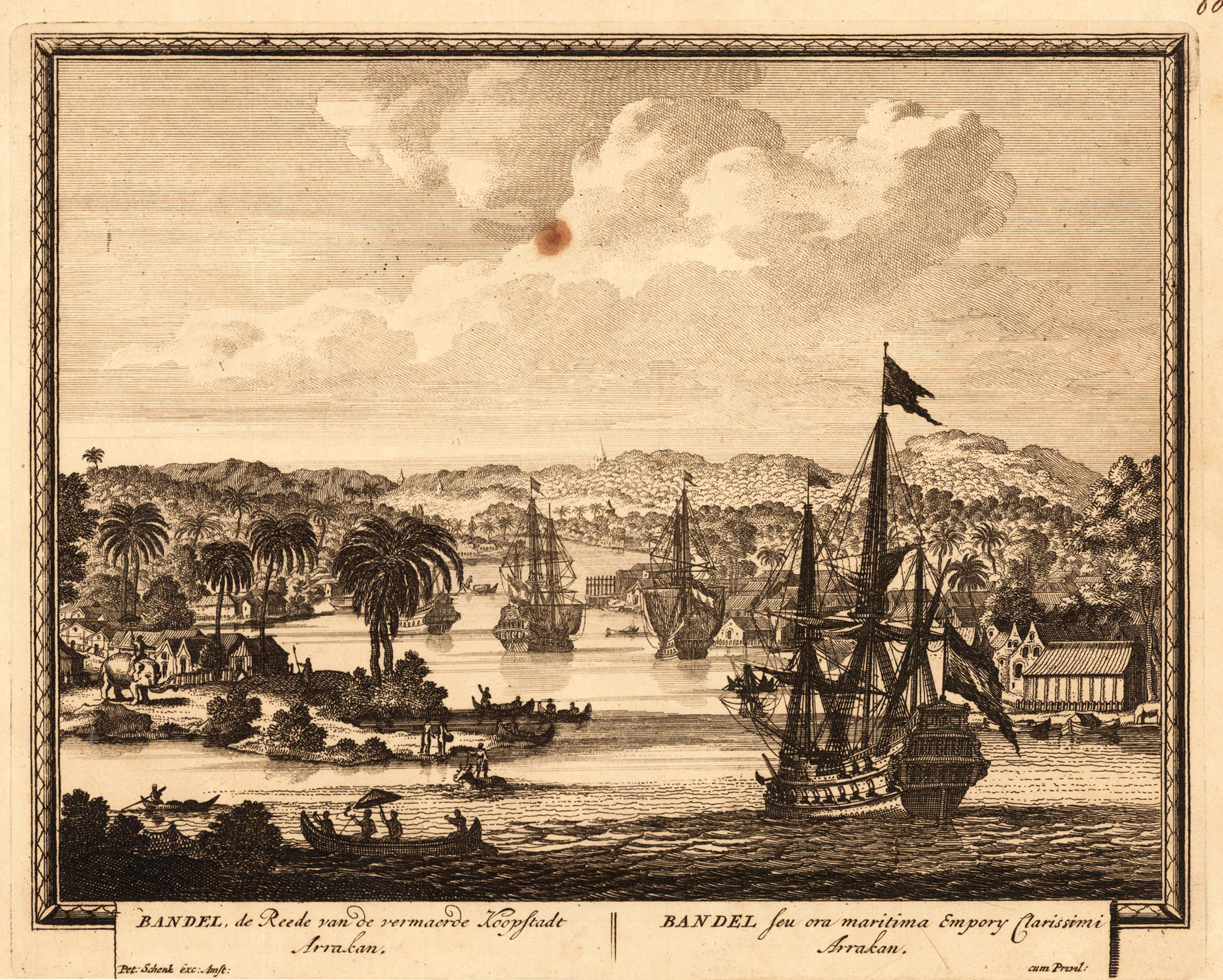 25712 | Schenk, Petrus | Bandel, de Reede van de vermaerde Koopfstadt ...