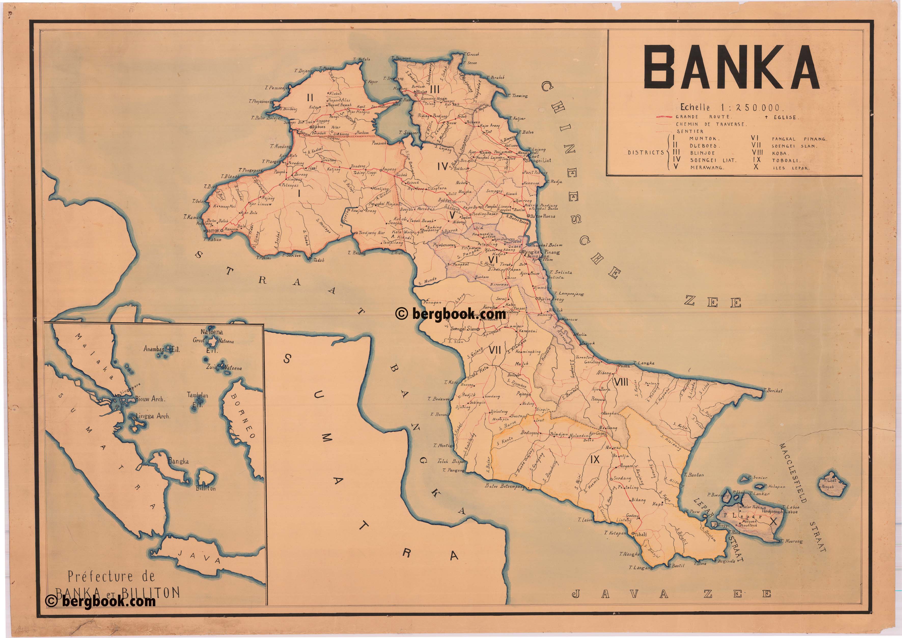 32005 | [Anonymous] | Banka [lower left corner with inset map ...