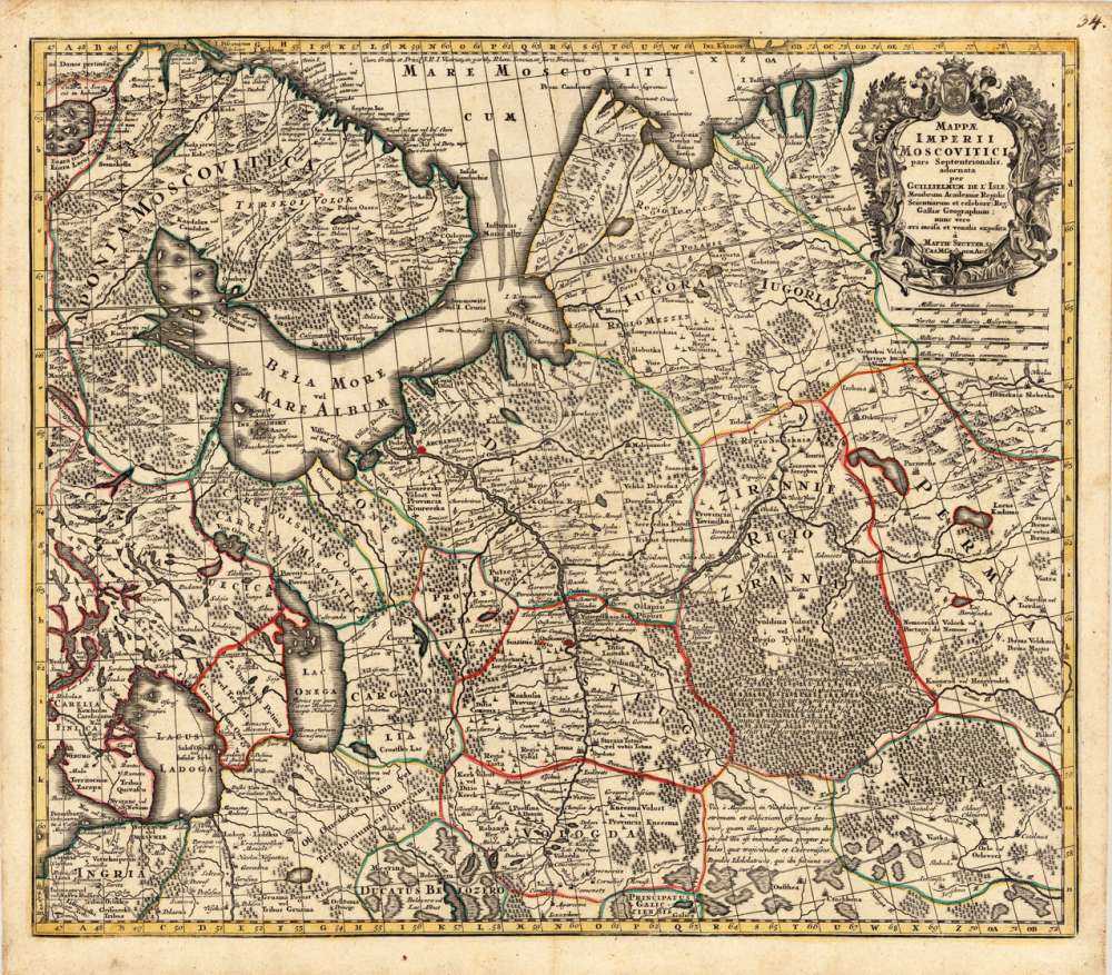 Moscovia | Russia | Asia & Pacific | Antique Maps | Bergbook