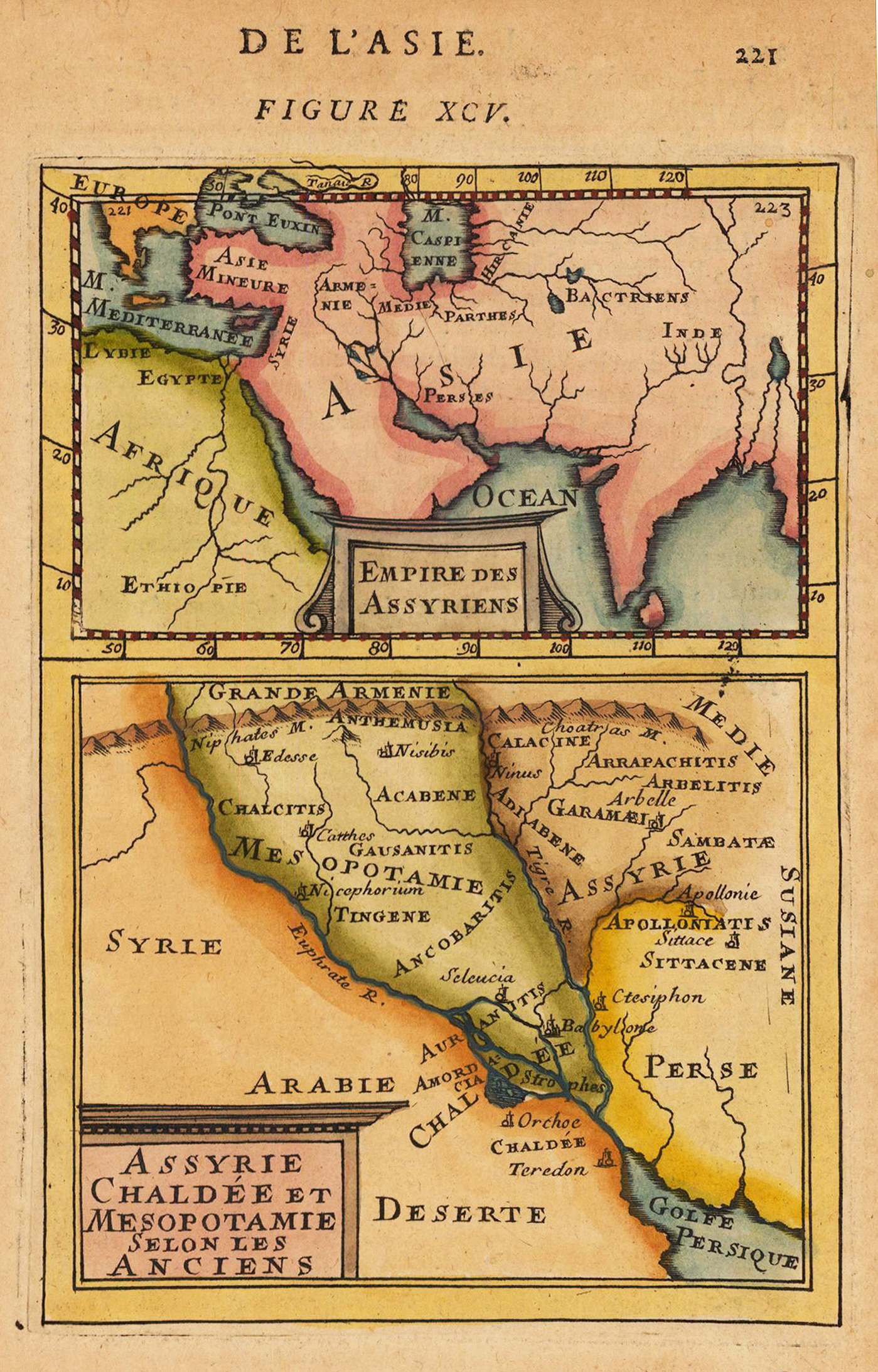 22872 | Mallet, Allain Manesson | Empire des Assyriens - Assyrie ...