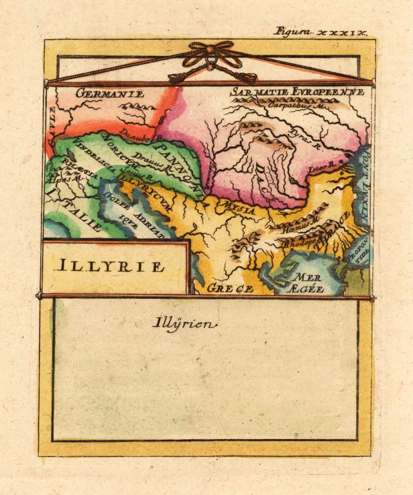 Antique maps of Illyria and Dalmatia historic sea charts - index of old ...