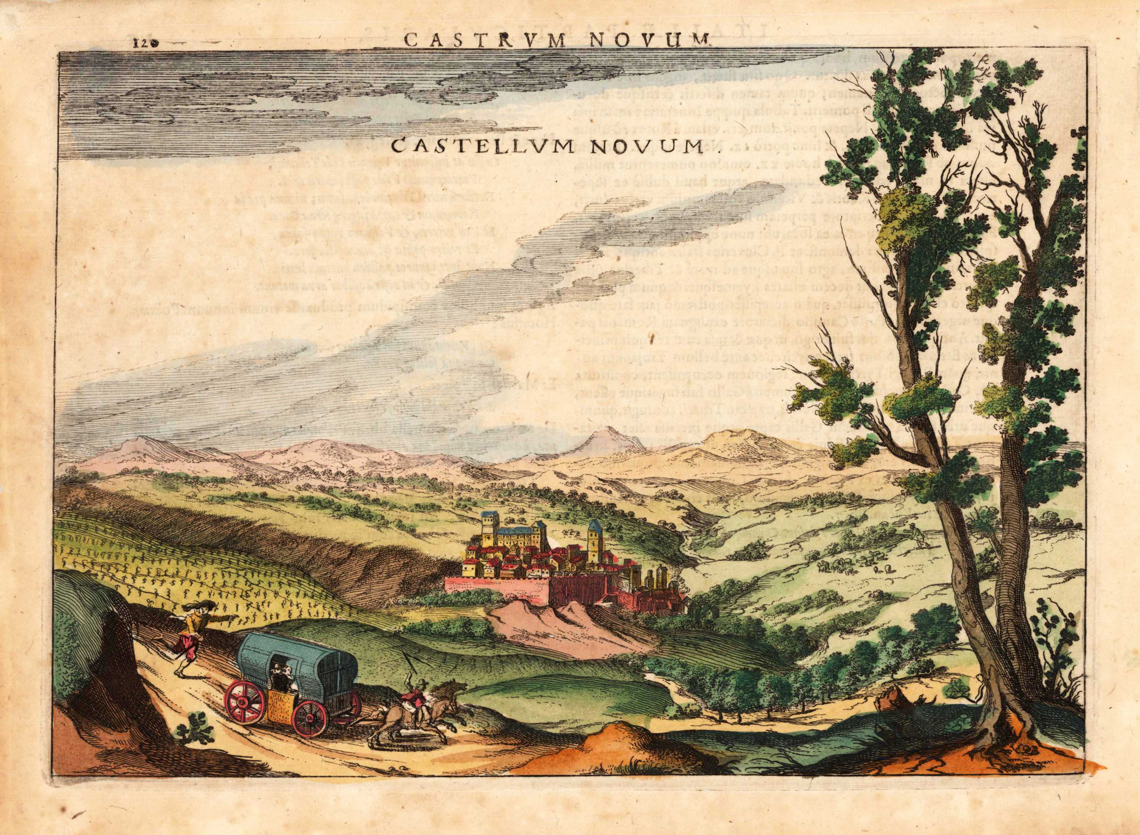 19931 | Hondius, Jodocus, Jr. | Castrum Novum - Castellum Novum | Bergbook