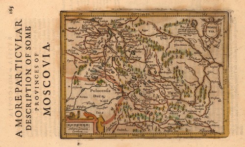 Moscovia | Russia | Asia & Pacific | Antique Maps | Bergbook