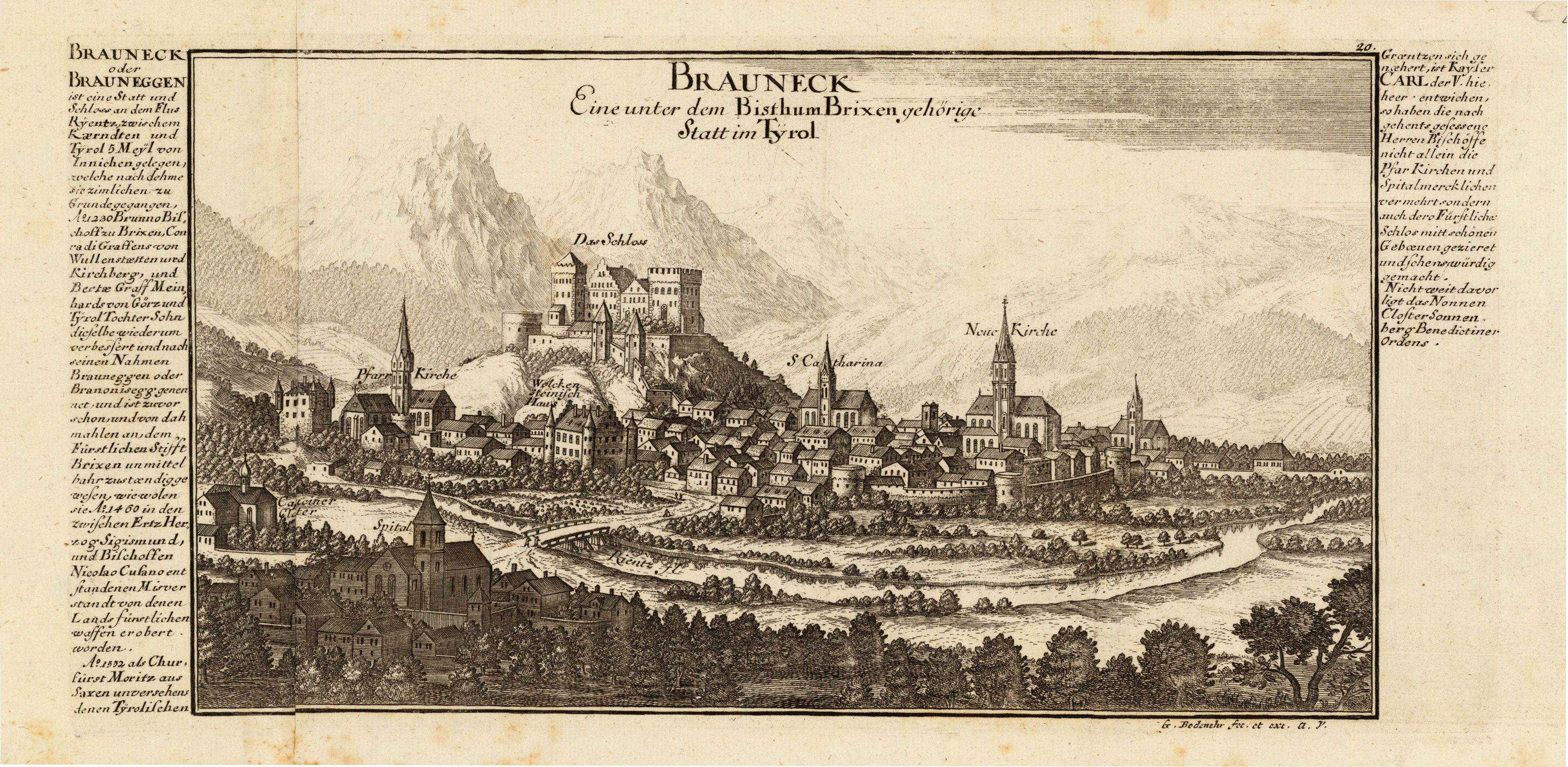 21430 | Bodenehr, Gabriel | Brauneck Eine unter dem Bisthum Brixen ...