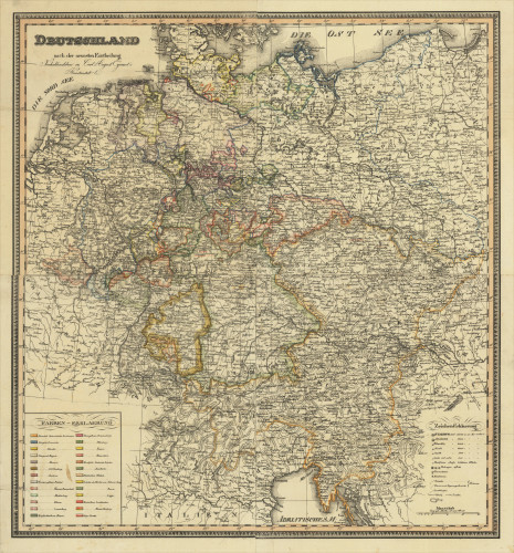 Antique maps of Germany - index of old maps | Bergbook