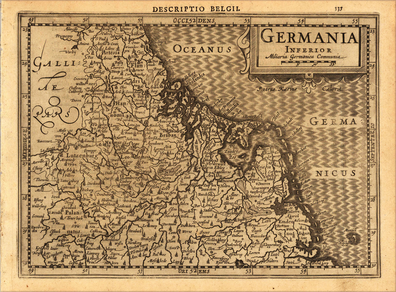 20771 | Mercator, Gerard | Germania Inferior | Bergbook