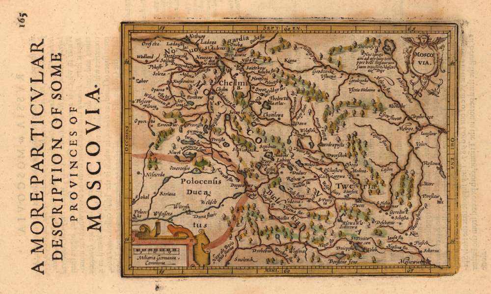 Moscovia | Russia | Asia & Pacific | Antique Maps | Bergbook