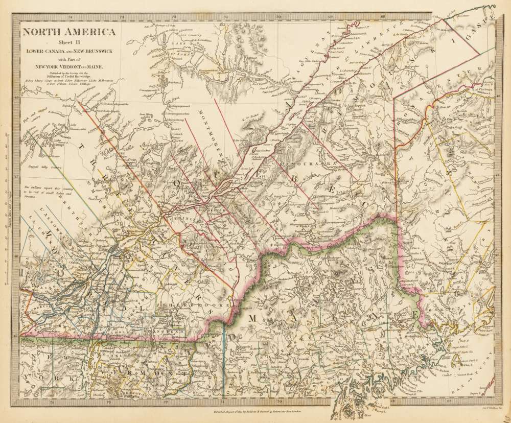 Eastern US | United States | North America | Americas | Antique Maps ...