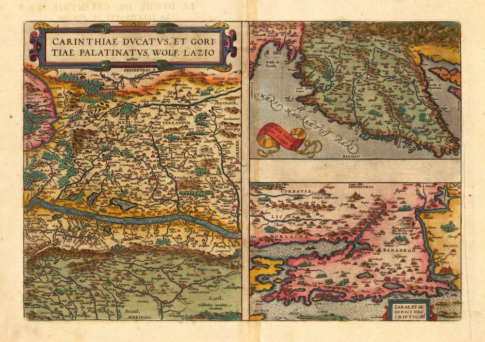 Antique maps of Illyria and Dalmatia historic sea charts - index of old ...