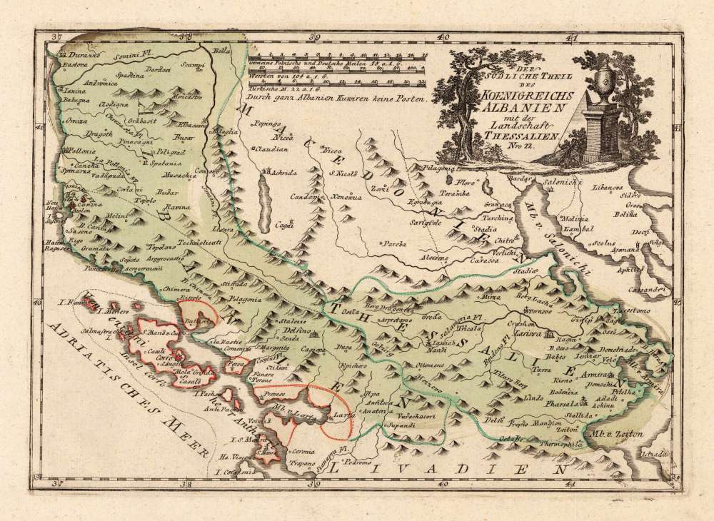 Antique maps of Illyria and Dalmatia historic sea charts - index of old ...