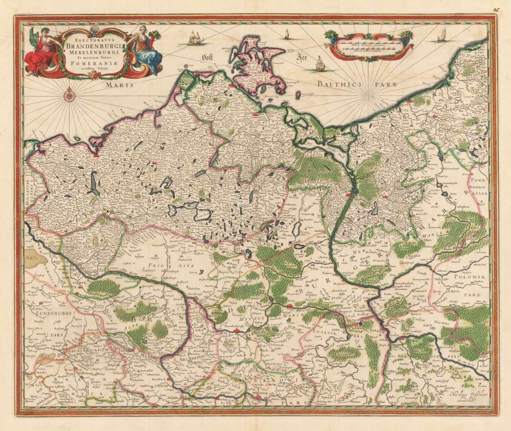 Antique maps of Poland - index of old maps | Bergbook