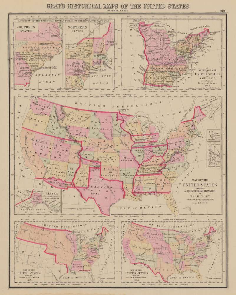 America | Americas | Antique Maps | Bergbook