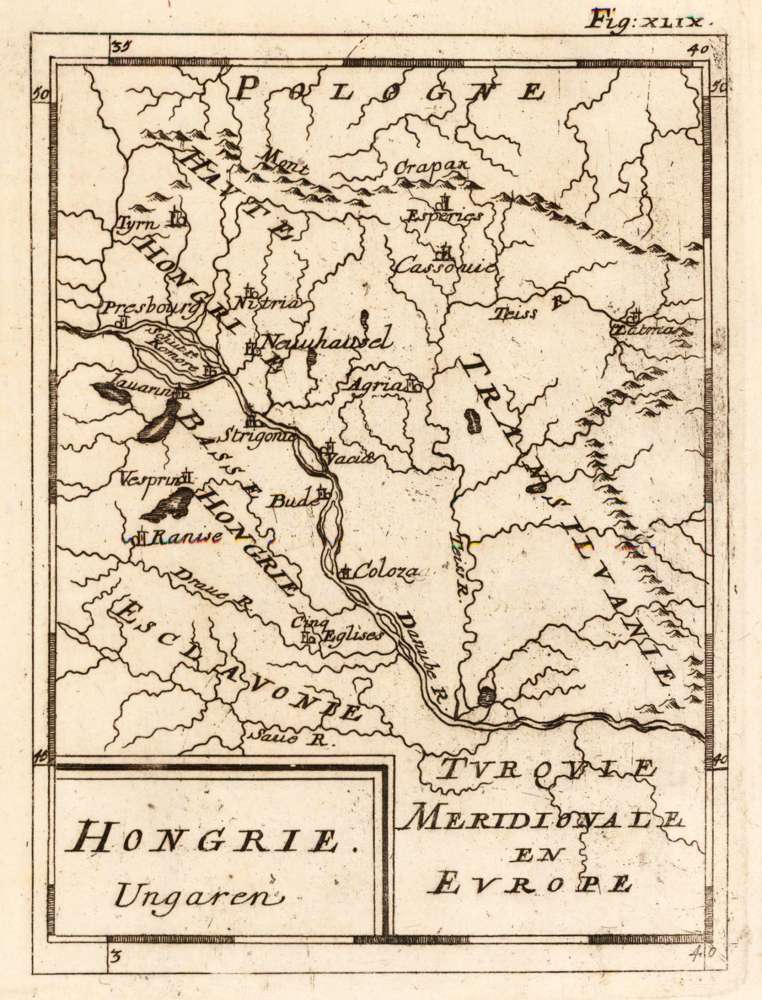 Antique maps of Hungary, historic sea charts - index of old maps | Bergbook